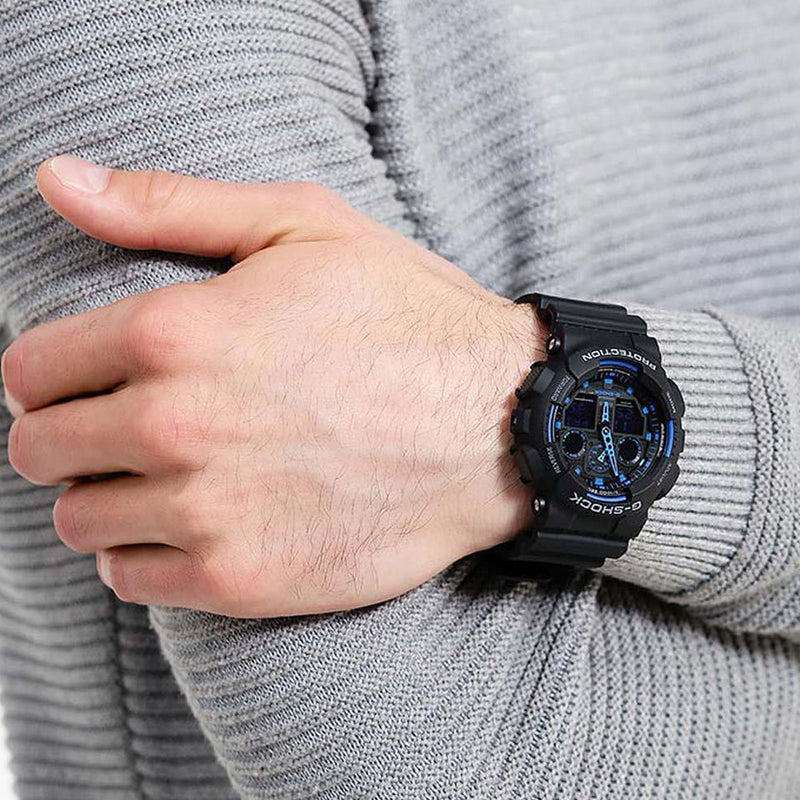 Casio - G-Shock- GA-100-1A2DR - egywatch.com